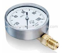 Baumer MTA5-D60.N09 BAUMER PRESSURE GAUGE, 100MM DIAMETER CASE, BRASS ...