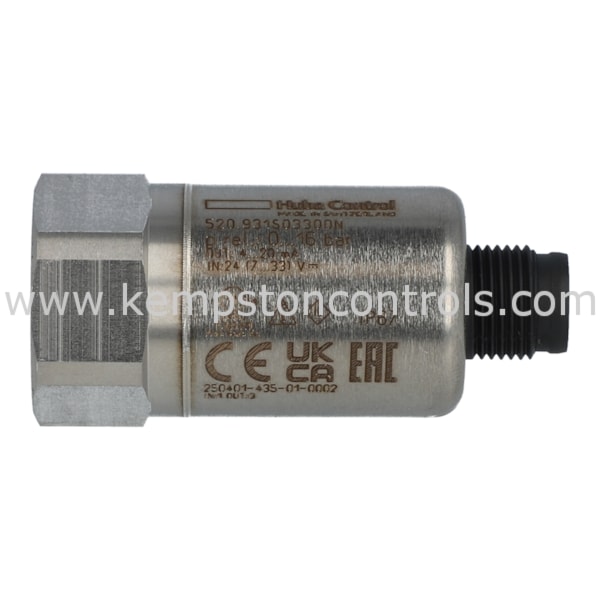 Huba Control 520.931S03300N HUBA CONTROL PRESSURE TRANSMITTER, 0-16 BAR ...