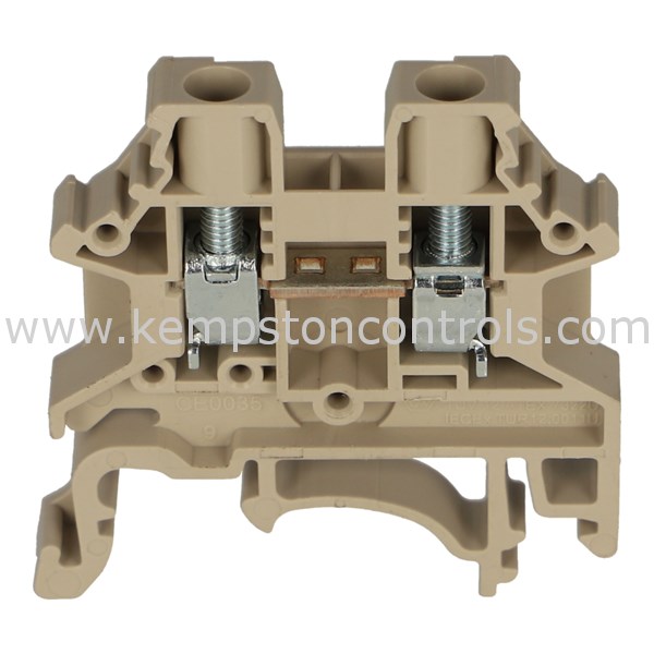 Dinkle DK4N DINKLE 4MM DIN RAIL TERMINAL GREY | Kempston Controls