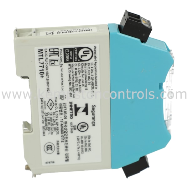 Eaton MTL MTL7710+ EATON MTL SHUNT DIODE SAFETY BARRIER, 6VDC SYSTEMS ...