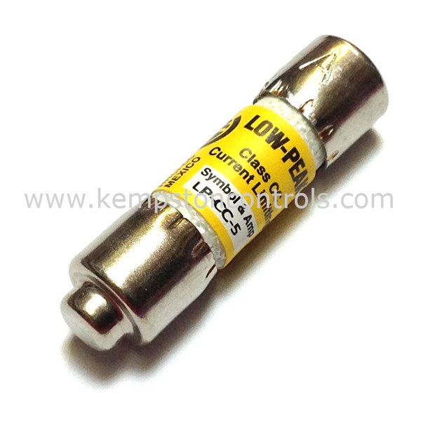 Bussmann LP-CC-5 BUSSMANN TIME-DELAY FUSE, 600V, 5A, 10.3 X 38.1, CLASS ...