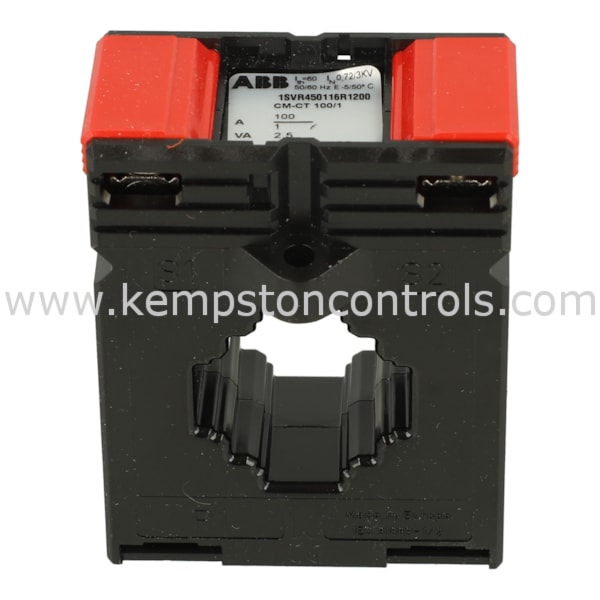 ABB 1SVR450116R1200 ABB CM-CT 100/1 CURRENT TRANSFORMER | Kempston Controls