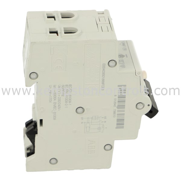 ABB 2CSR255180R1204 ABB RCBO, 20A, 230V, 6KA, 2 POLES, A TYPE | Kempston Controls