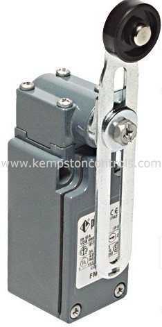 Pizzato FM 555 MINIATURE LIMIT SWITCH WITH ADJUSTABLE ROLLER LEVER AND ...