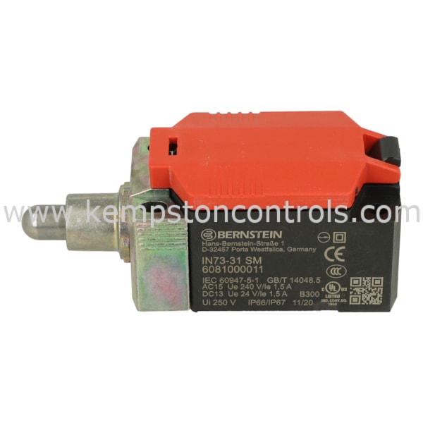 Bernstein 608-1000-011 BERNSTEIN LIMIT SWITCH FOR SWITCHING LOW CURRENTS, IN73-31 SM | Kempston ...