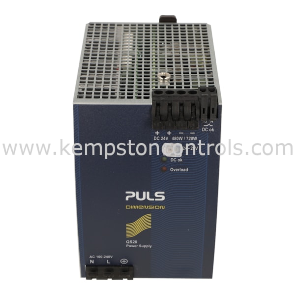 Puls QS20.241 PULS POWER SUPPLY, Q-SERIES, 100-240V INPUT, 24VDC OUTPUT ...