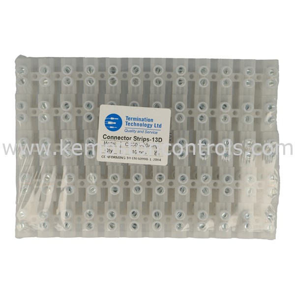 Termination Technology CS60A CONNECTOR STRIP 12 WAY POLYTHENE 60A (UNIT ...