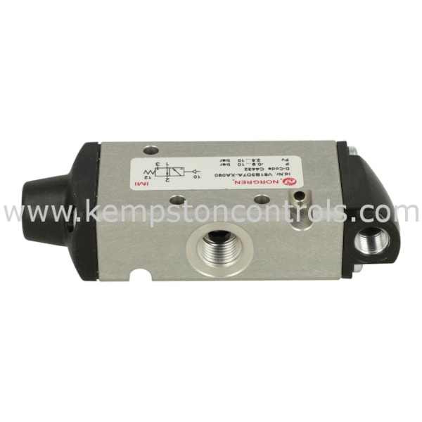 Norgren V61B3D7A-XA090 NORGREN PILOT SPRING VALVE, 3/2 DIRECTIONAL, N/O ...