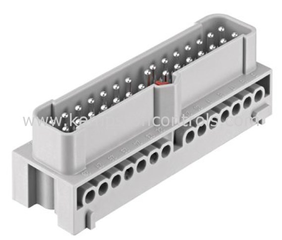 HARTING 19410282601 HARTING INSERTS, SCREW TERMINATION, MALE, PEBBEL ...