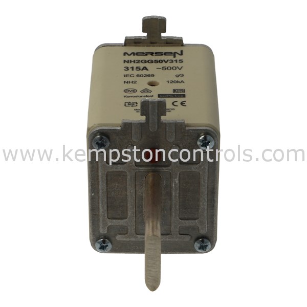 Mersen E201346 DIN NH STANDARD FUSE-LINK GG SIZE NH2 500VAC 250VDC 315A ...