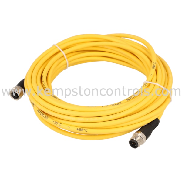 Pilz PSS67 Cable M12sf M12sm, 10m PILZ CONNECTION PUR 10M CABLE, 4A ...