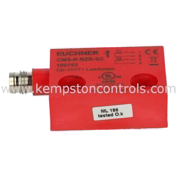 Euchner CMS-R-BZB-SC EUCHNER READ HEAD, DESIGN B, FOR ESM, 4 PIN M8 ...