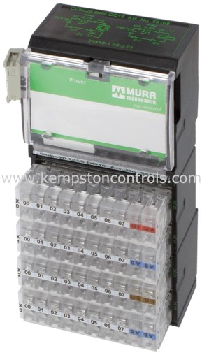 MURR 56168 MURR CUBE20 DIGITAL IN-/OUTPUT MODULE 16 DIGITAL INPUTS AND ...