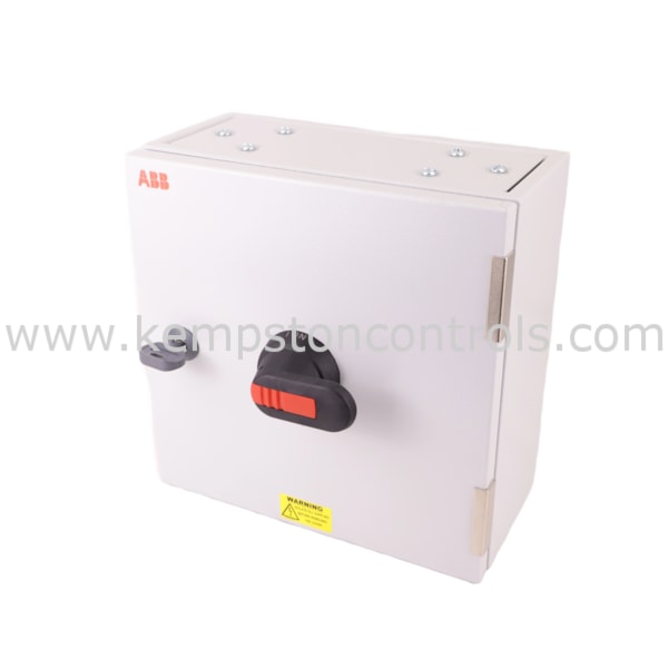 ABB OS32TPN-A ABB FUSED ISOLATOR SWITCH, 32A, 3P+N, STEEL ENCLOSURE, A2 ...