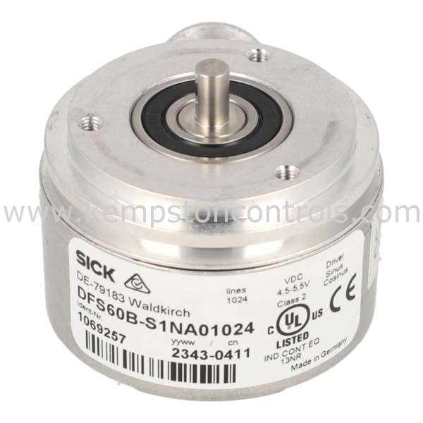 Sick DFS60B-S1NA01024 SICK INCREMENTAL ENCODERS, SOLID SHAFT, MALE, M23 ...