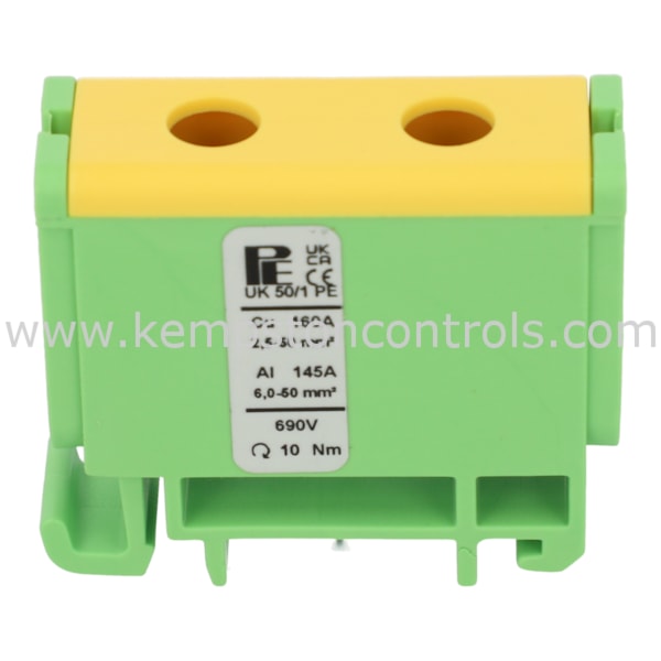 TECHNA TTECDB50-1G TECHNA DISTRIBUTION BLOCK, 160A, SUITABLE FOR 2 ...