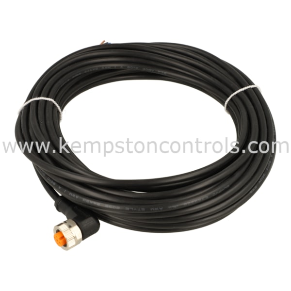 IFM EVS009 IFM CONNECTING CABLE WITH SOCKET, PNP, 10M, PVC, TPU BLACK ...