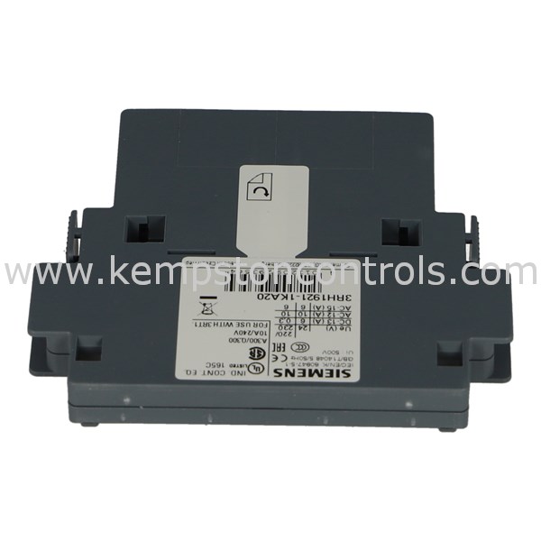Siemens 3RH1921-1KA20 SIEMENS AUX SWITCH BLOCK | Kempston Controls