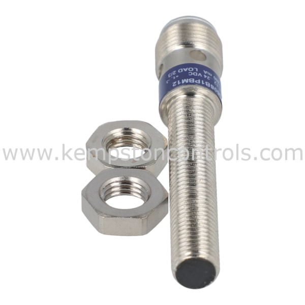 Telemecanique Sensors XS608B1PBM12 TELEMECANIQUE INDUCTIVE SENSOR, M8, 2.5MM RANGE FLUSH, PNP NC ...