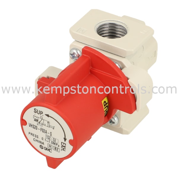 SMC VHS20-F02A-S SMC PRESSURE RELIEF 3-PORT VALVE WITH LOCKING HOLES, SINGLE ACTION - VHS ...