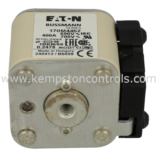Bussmann 170M4462 BUSSMANN SQUARE BODY FLUSH END CONTACT, 690V/700V, 40 ...