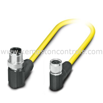 Phoenix 1406028 PHOENIX SENSOR/ACTUATOR CABLE, 3-POSITION, YELLOW, PLUG ...