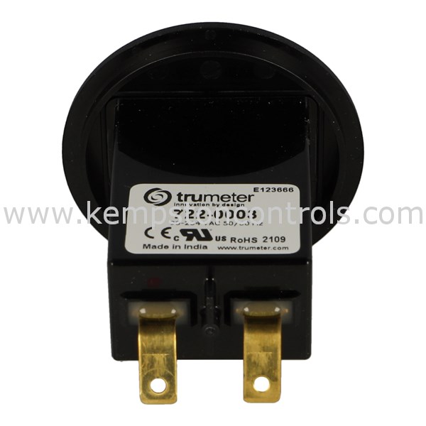 Trumeter 722-0003 TRUMETER HOUR METER, 90-264VAC 50/60HZ, 6 DIGIT ...