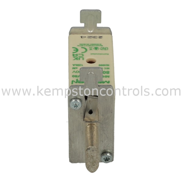 Mersen C227863 MERSEN (FERRAZ) NH FUSE-LINK AM, 500VAC, SIZE 000, 80A ...