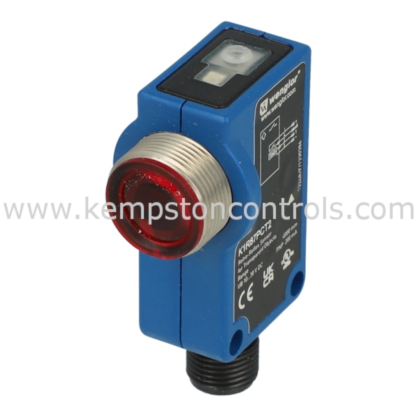 Wenglor K1R87PCT2 WENGLOR PHOTOELECTRIC RETRO-REFLEX CLEAR GLASS SENSOR ...