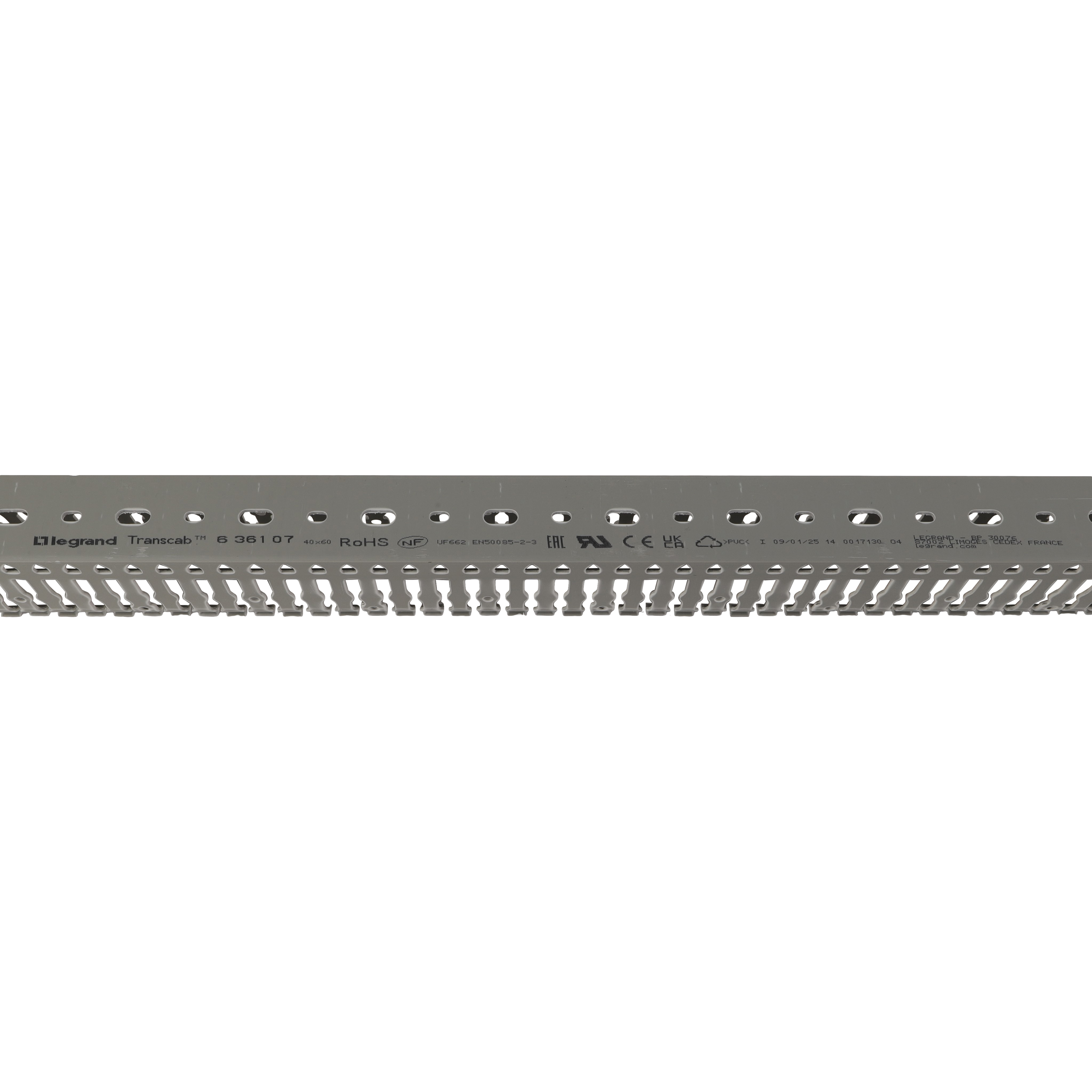 Legrand Cable Management 636107 LEGRAND 40 X 60 TRANSCAB GREY DUCTING ...