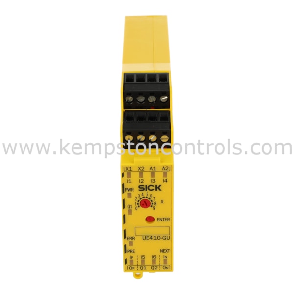 Sick UE410-GU3 SICK SAFETY CONTROLLER, 4 SAFETY INPUTS, 2 SWITCHING ...