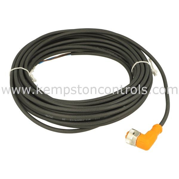 IFM EVC006 IFM CABLE & CONNECTOR M12X1, ANGLED, 250V AC/300V DC ...