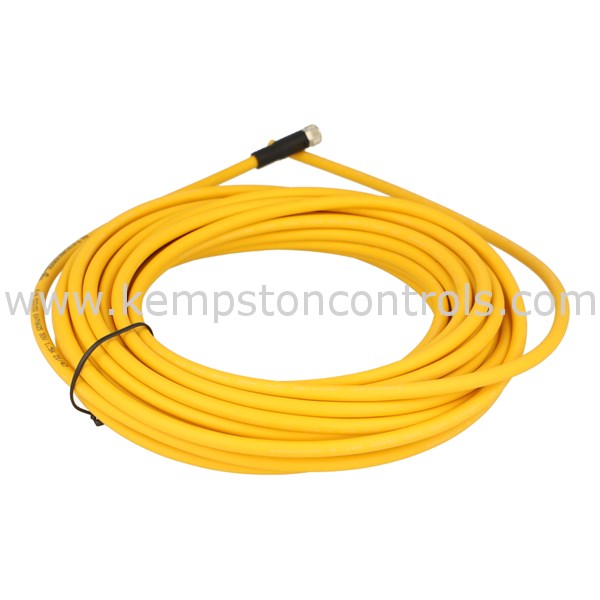 Pilz PSEN cable M8-8sf, 10m PILZ CONNECTION CABLE, PUR, YELLOW, 8 PIN ...