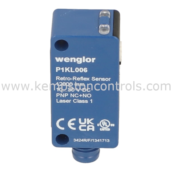 Wenglor P1KL006 WENGLOR PHOTOELECTRIC SENSOR, RETROREFLECTIVE, 12M ...