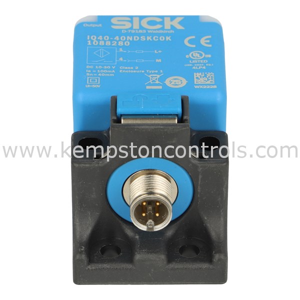 Sick IQ40-40NDSKC0K SICK INDUCTIVE SENSOR 40MM SENSING RANGE, SQUARE ...