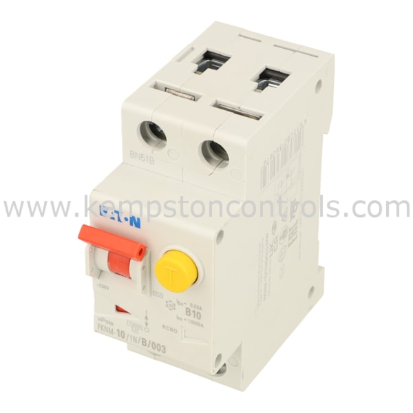 Eaton Moeller PKNM-10/1N/B/003-MW MOELLER COMBINED DEVICE - RESIDUAL CURRENT DEVICE / MINIATURE ...