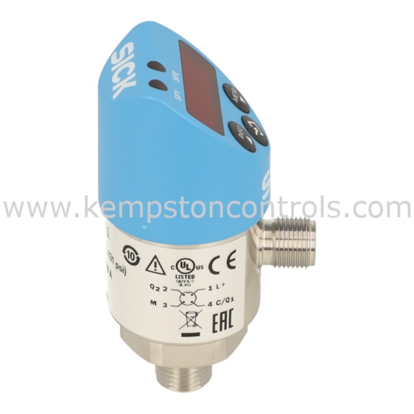 Sick PBS2-CB010SN1SS0LMA0Z SICK PRESSURE SENSOR, -1 TO 9 BAR MEASURING ...