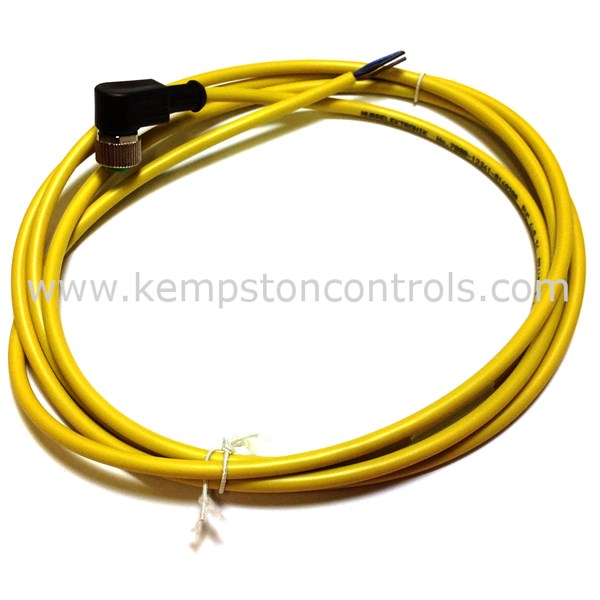 MURR 7000-12341-0140200 M12 FEMALE CONNECTOR 90 WITH CABLE PVC-OB 4X0 ...