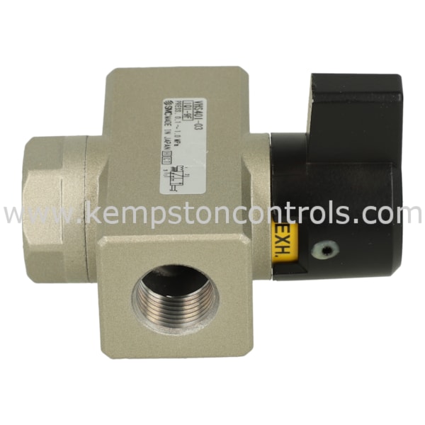 SMC VHS401-03 SMC VHS*0_, 3 PORT HAND VALVE, METRIC | Kempston Controls