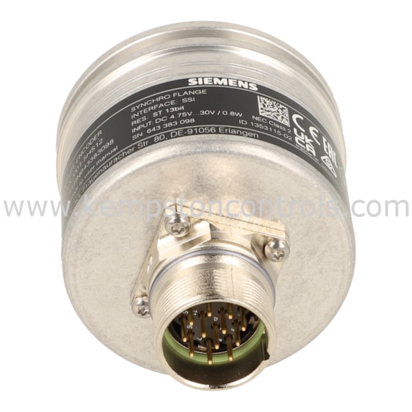 Siemens 6FX2001-5HS12 SIEMENS ABSOLUTE ENCODER 12 BIT SSI | Kempston ...