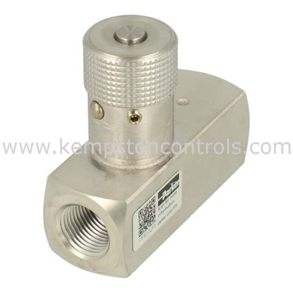 Parker F600SS PARKER FLOW CONTROL VALVE, F SERIES, 30 L/MIN, 3/8 ...