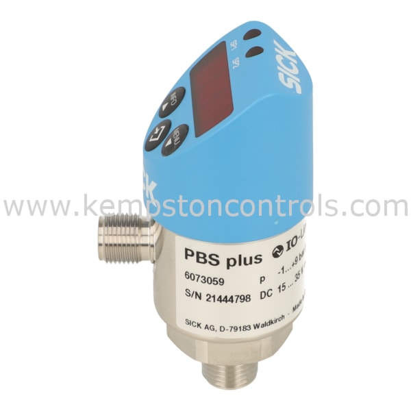 Sick PBS2-CB010SN1SS0LMA0Z SICK PRESSURE SENSOR, -1 TO 9 BAR MEASURING ...