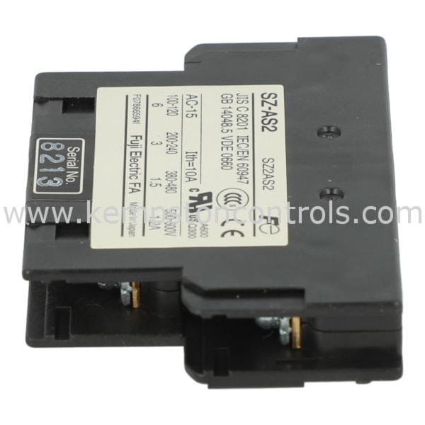 Fuji SZ-AS2 FUJI AUX SIDE MOUNT, 1N/O+1N/C (SINGLE BUTTON)FOR SCN4-SCN12 | Kempston Controls
