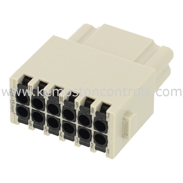 HARTING 09140122732 HAN DD QUICK-LOCK MODULE, FEMALE, 10A, 250V ...