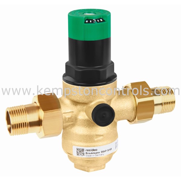 Resideo D06F-11/4ZH RESIDEO PRESSURE REDUCING VALVE, 1.5-6 BAR RANGE, 1/4", WITH BALANCED SEAT ...