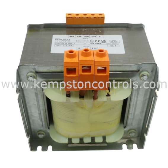 Foxtam FOX.TX 2000-3 FOXTAM TRANSFORMER 55VAC & 110VAC OUT, 2000VA ...