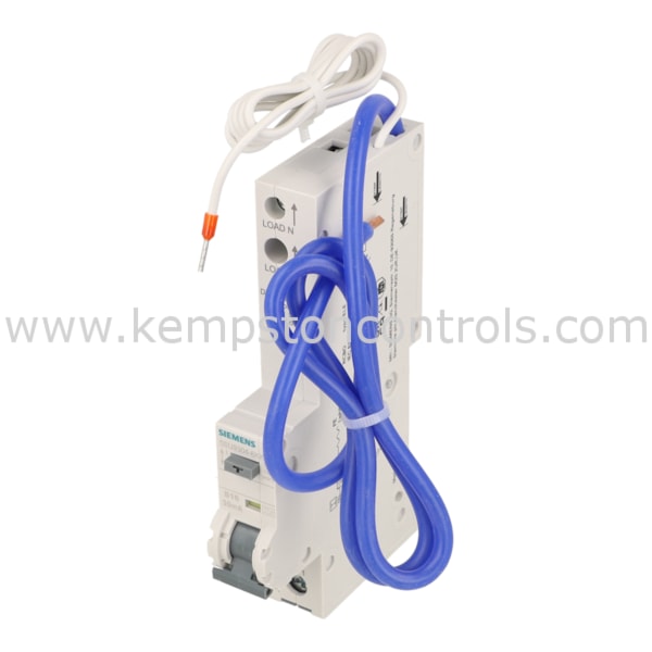 Siemens 5SU9304-6KK16 SIEMENS RCBO 10 KA, 1P+N, TYPE A 30 MA, B CHAR, IN 16 A, UN AC 230 V ...