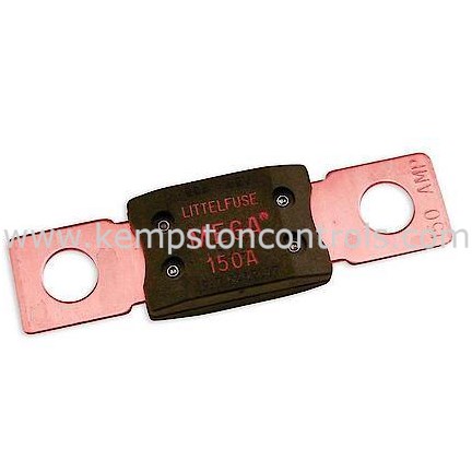 Littelfuse 0298150.ZXEH LITTELFUSE AUTOMOTIVE FUSE, MEGA, 32VDC, 150A, BOLT SIZE: M8, ORANGE ...
