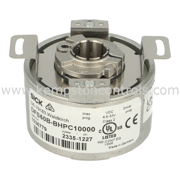 Sick DFS60B-BHPC10000 INCREMENTAL ENCODER, 15MM BLIND HOLLOW SHAFT ...