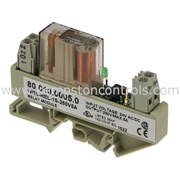 Wieland 80.010.0005.0 WIELAND WRS RELAY WRS-REL-1S-25 | Kempston Controls